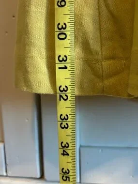 Camila Coelho | Dresses | Nwt Camila Coelho Linen Mini Dress Xs Yellow ...